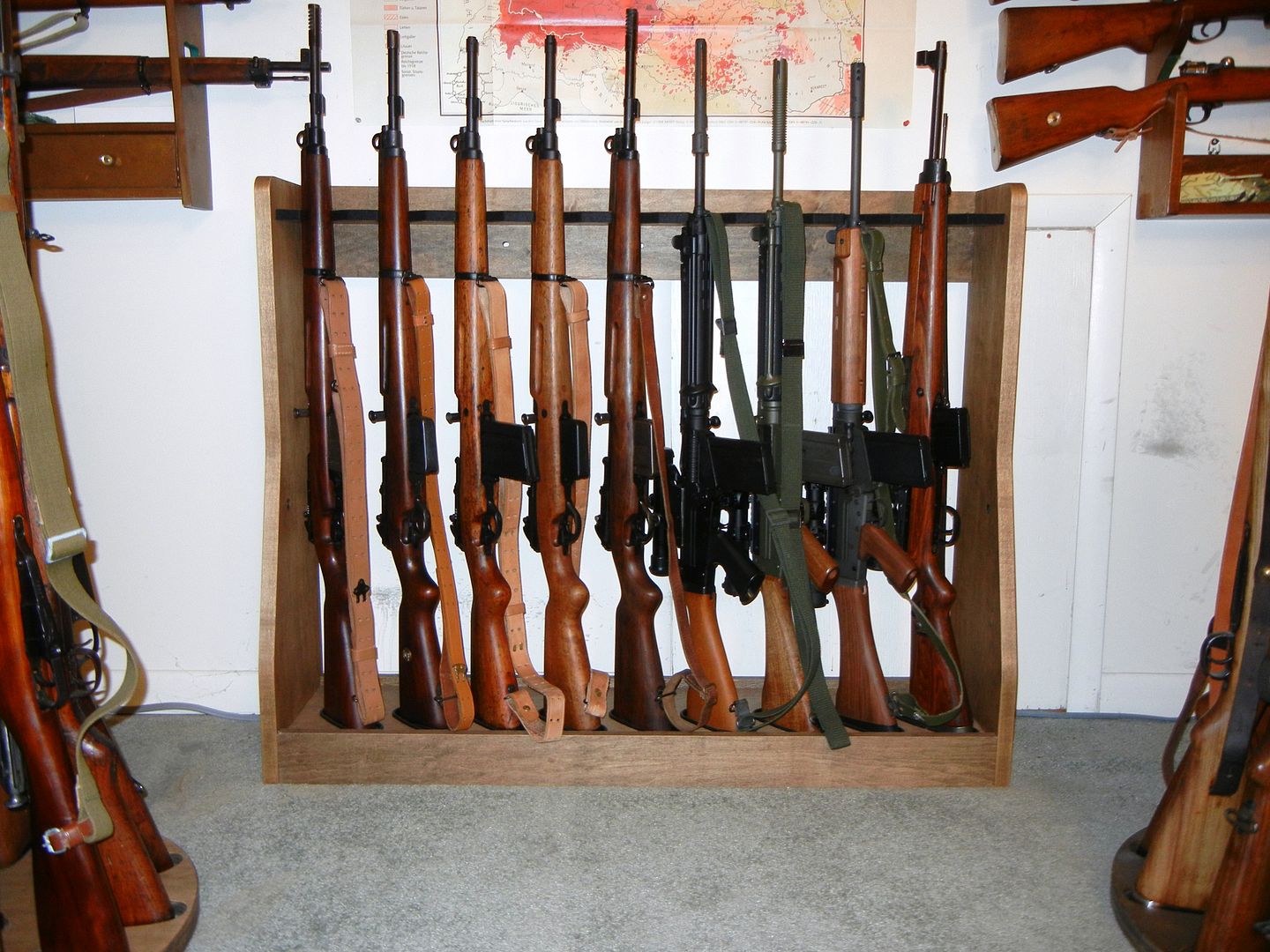 How do you display your Firearms Collection?